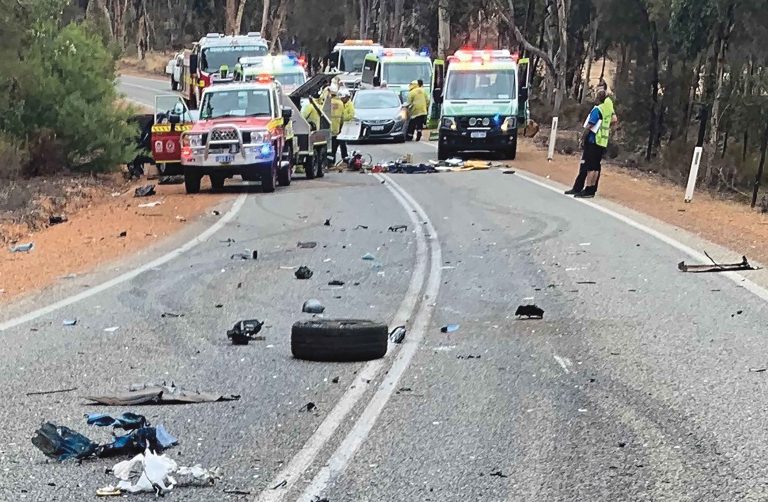 Two drivers in miraculous escape after near head-on Toodyay Road crash ...